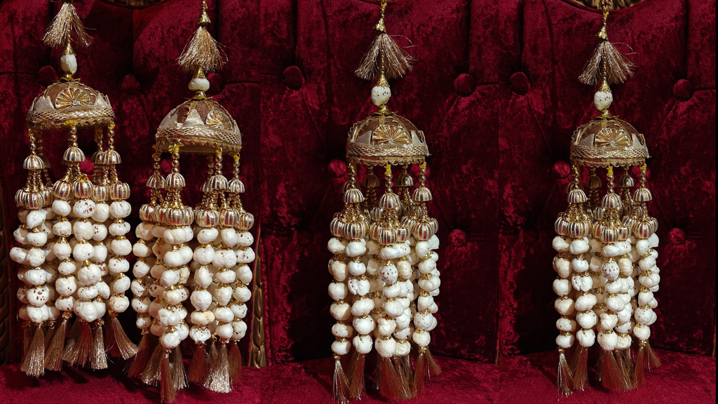 Traditional Kaleera for a Simple and Beautiful Bridal Look – Om Sons ...