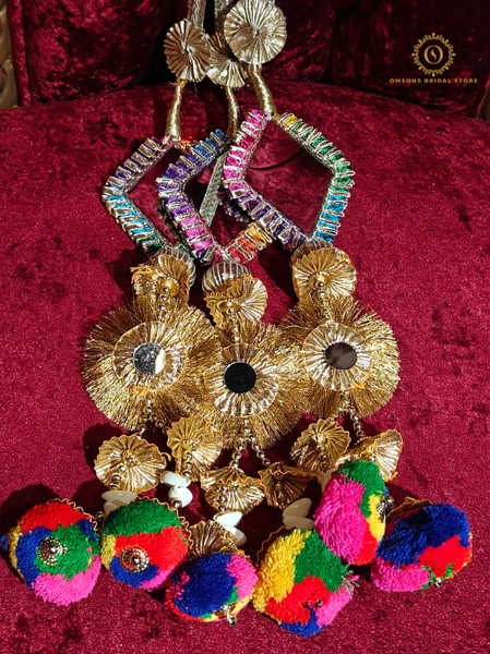 Colourful Parandi – Traditional Punjabi Hair Accessory – Om Sons Bridal ...